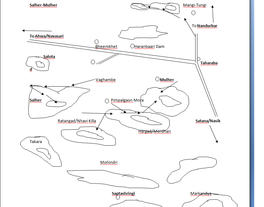 On the Edge of Sahyadris: Useful Maps for treks
