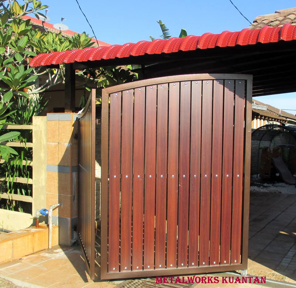 PAGAR ALUMINIUM DAN AWNING METALDECK