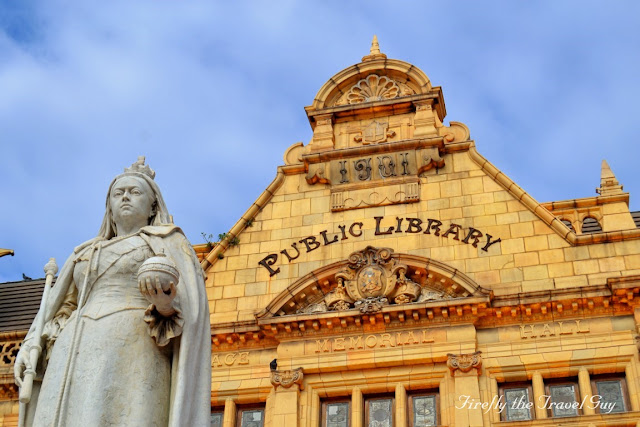Port Elizabeth Daily Photo: The Public Library renovation finally got going
