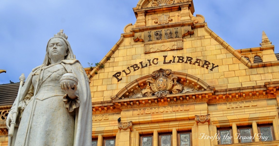 Port Elizabeth Daily Photo: The Public Library renovation finally got going