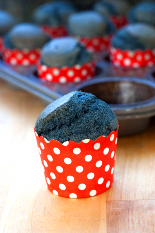 Red Shallot Kitchen: Blue Corn Muffins