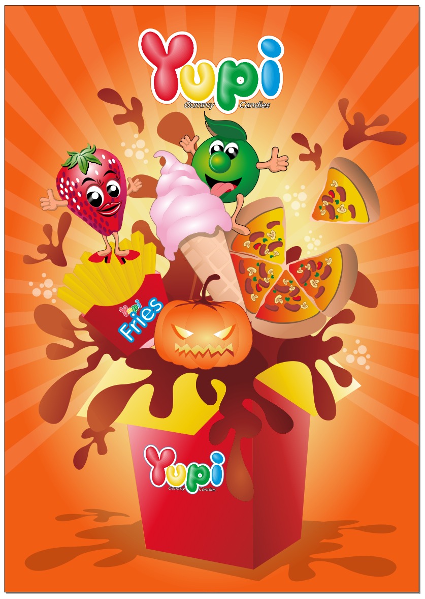 ghost illustrator: YUPI POSTER