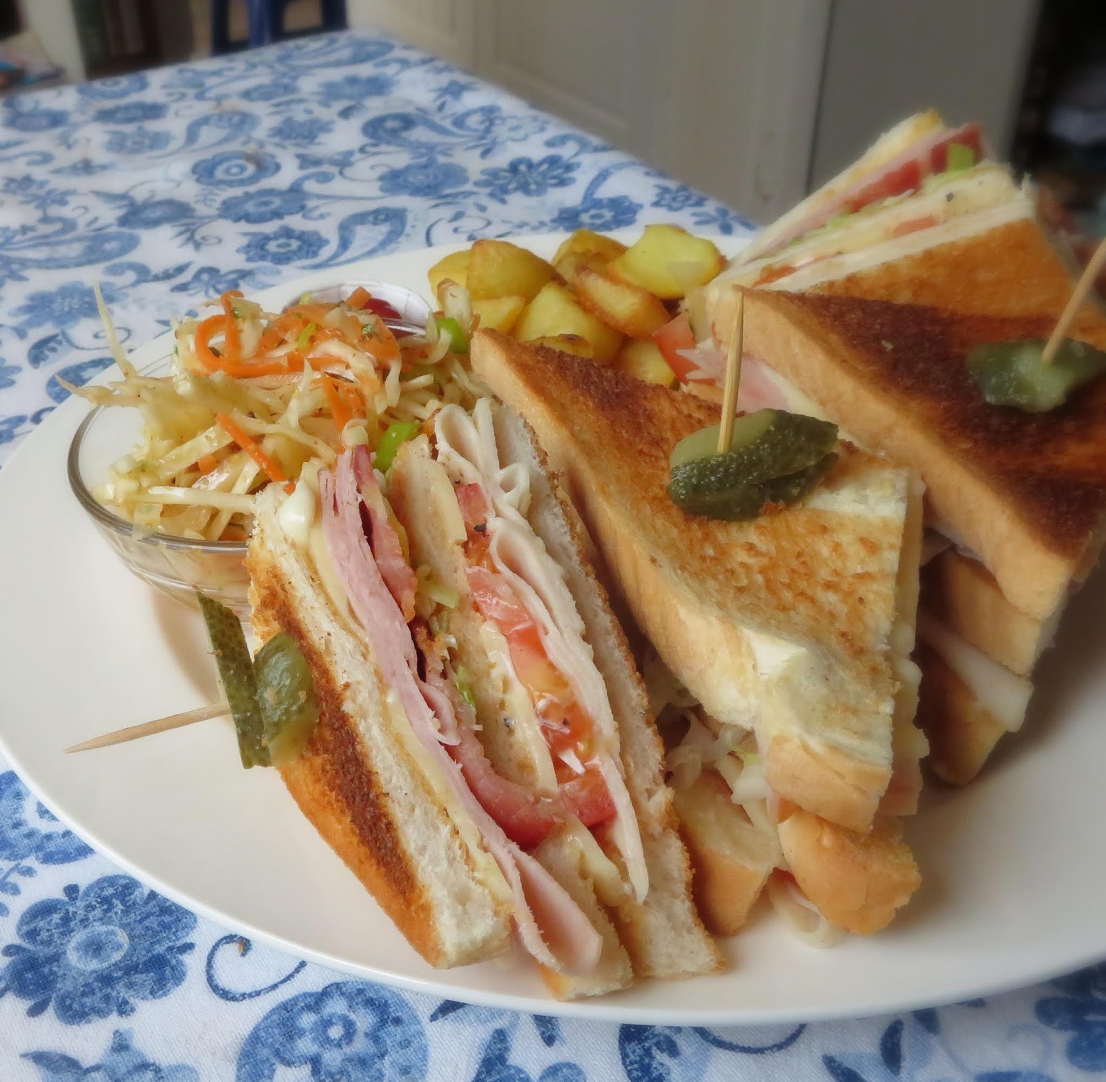 Turkey Club Platter | The English Kitchen