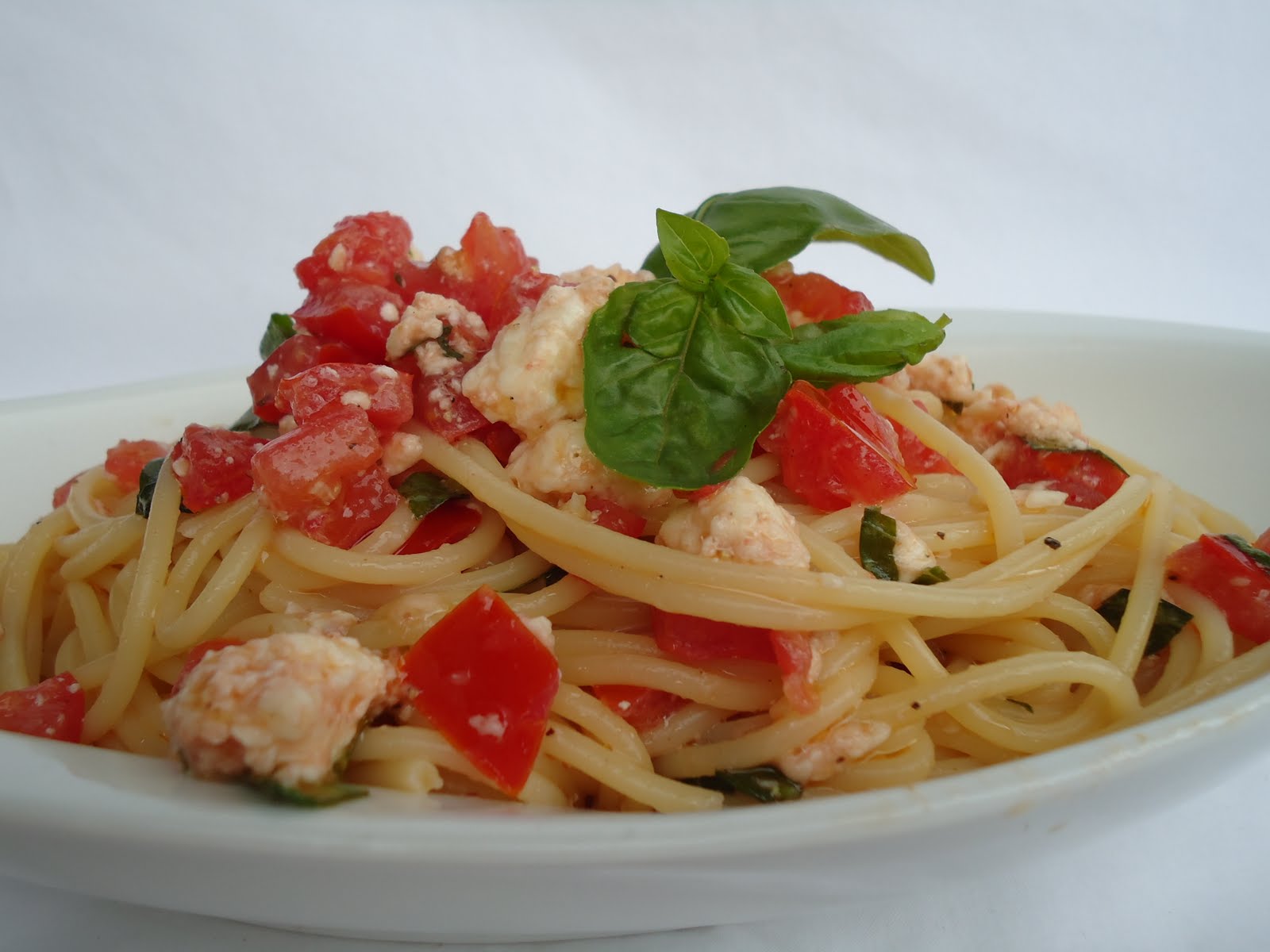 Martinas Kochküche: Spaghetti " Caprese
