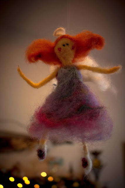Lisa's Felted Art: ***Needle-Felted Angel***