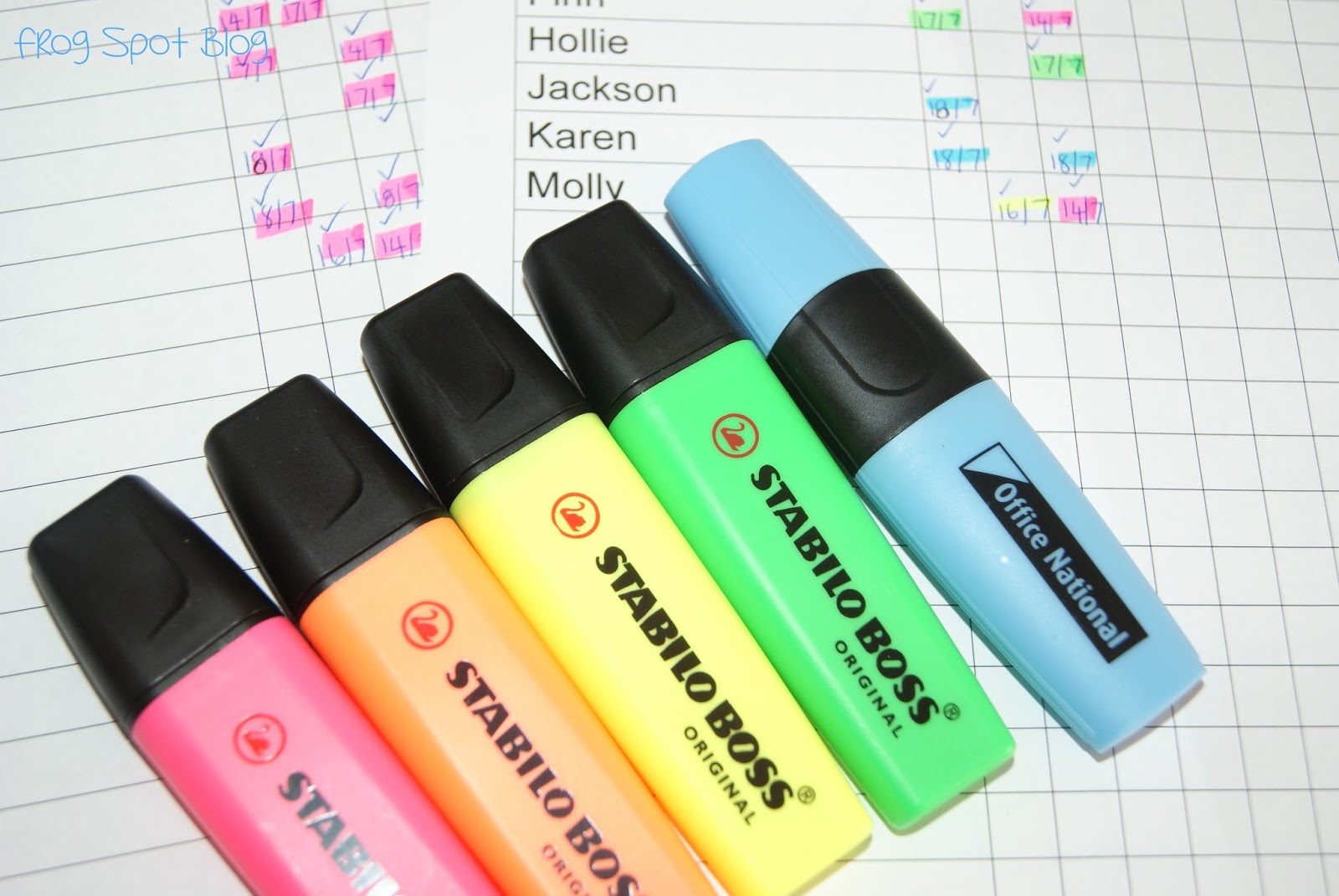 Color Code Your Week | From the Pond