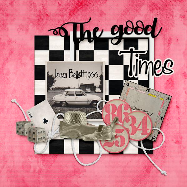 Ginger's Scraps N Pixels: Good Times Mixology & Freebie Kit!