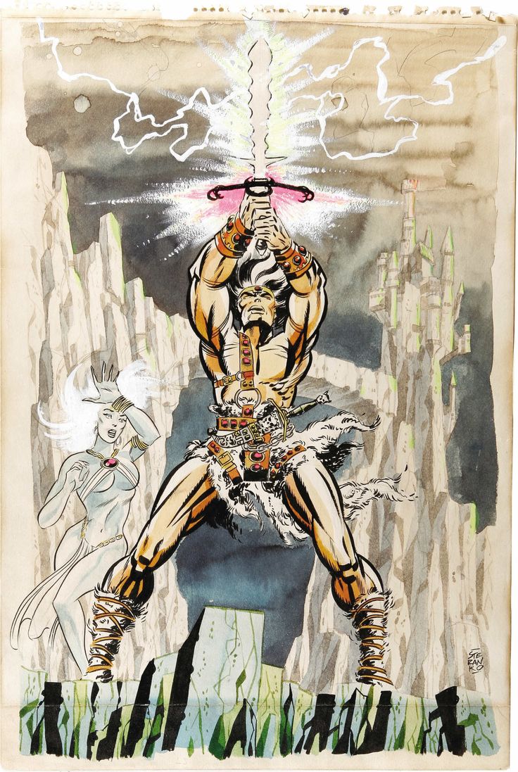 Jim Steranko original art - Talon - Pencil Ink