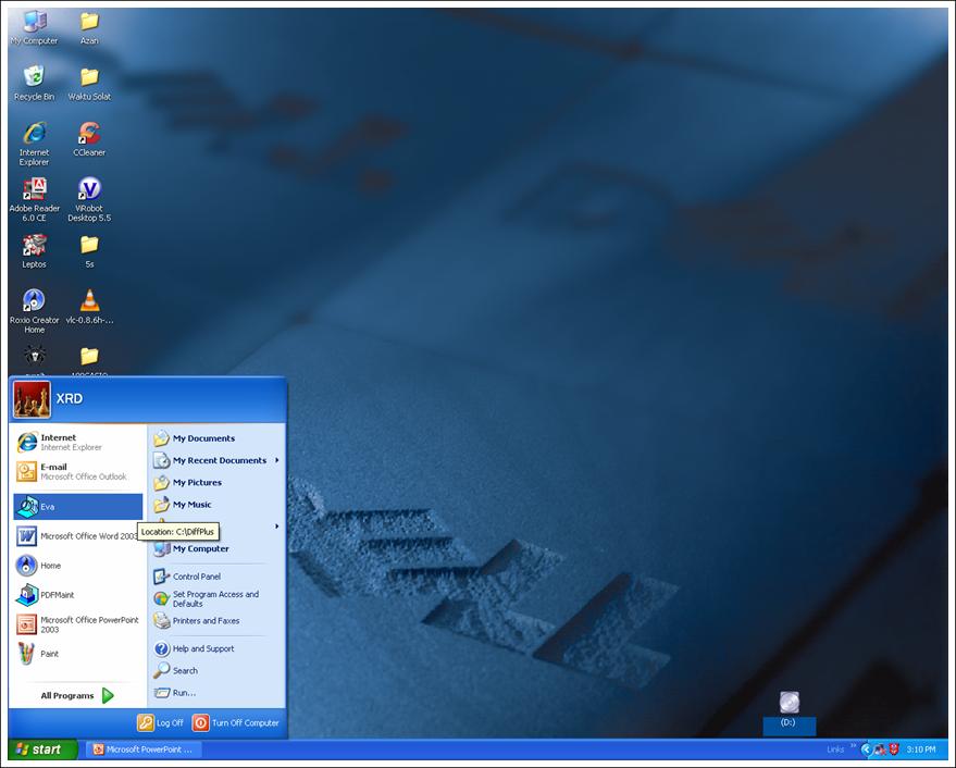 Fathul I'lmi: X-Ray Difraction Analysis