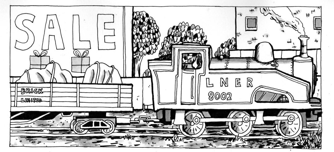 Rob Jackson's Comics Blog: Trains and Clubs
