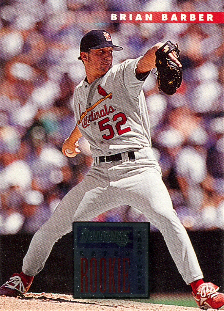 Junk Wax Prospector - Brian Barber - St. Louis Cardnials