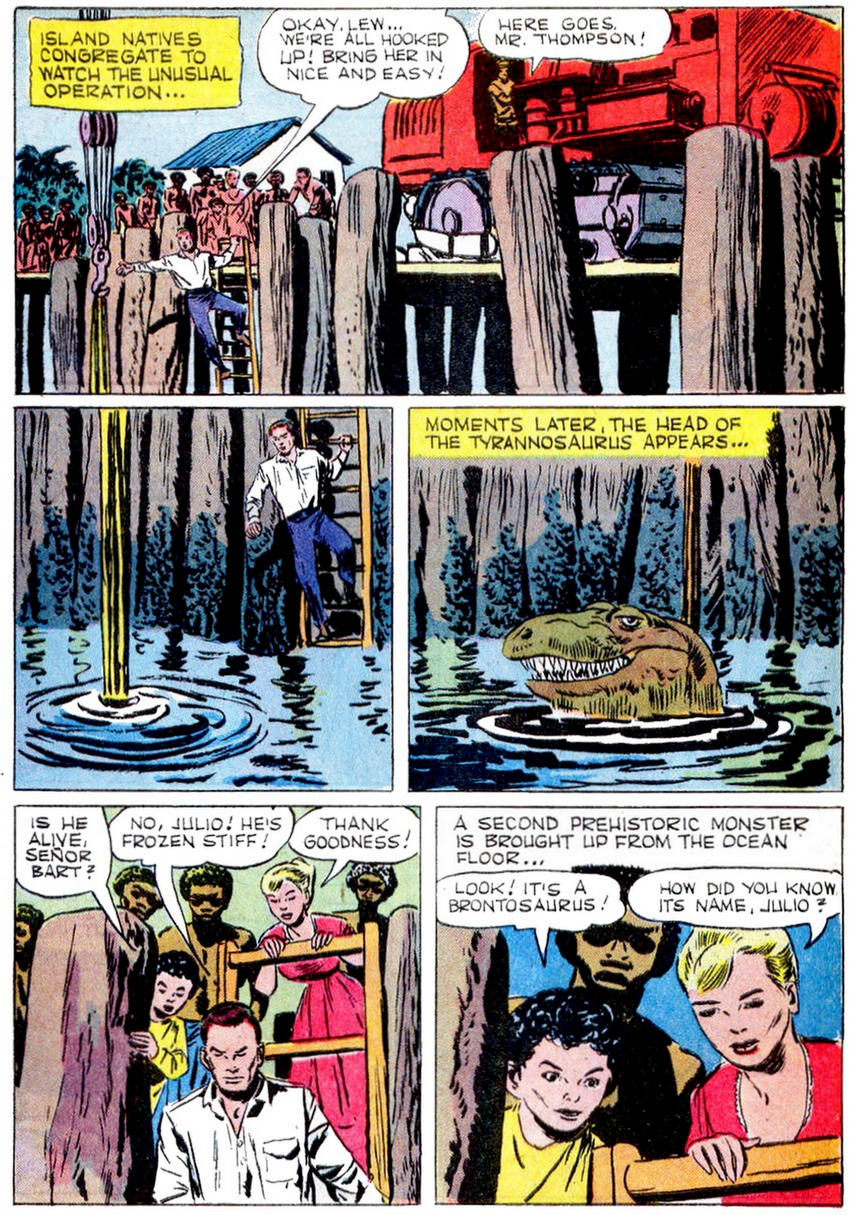 Pappy's Golden Age Comics Blogzine: Number 1160: Jesse Marsh's Dinosaurus!