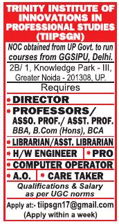 Trinity Institute of Innovations in Professional Studies, Greater Noida ...