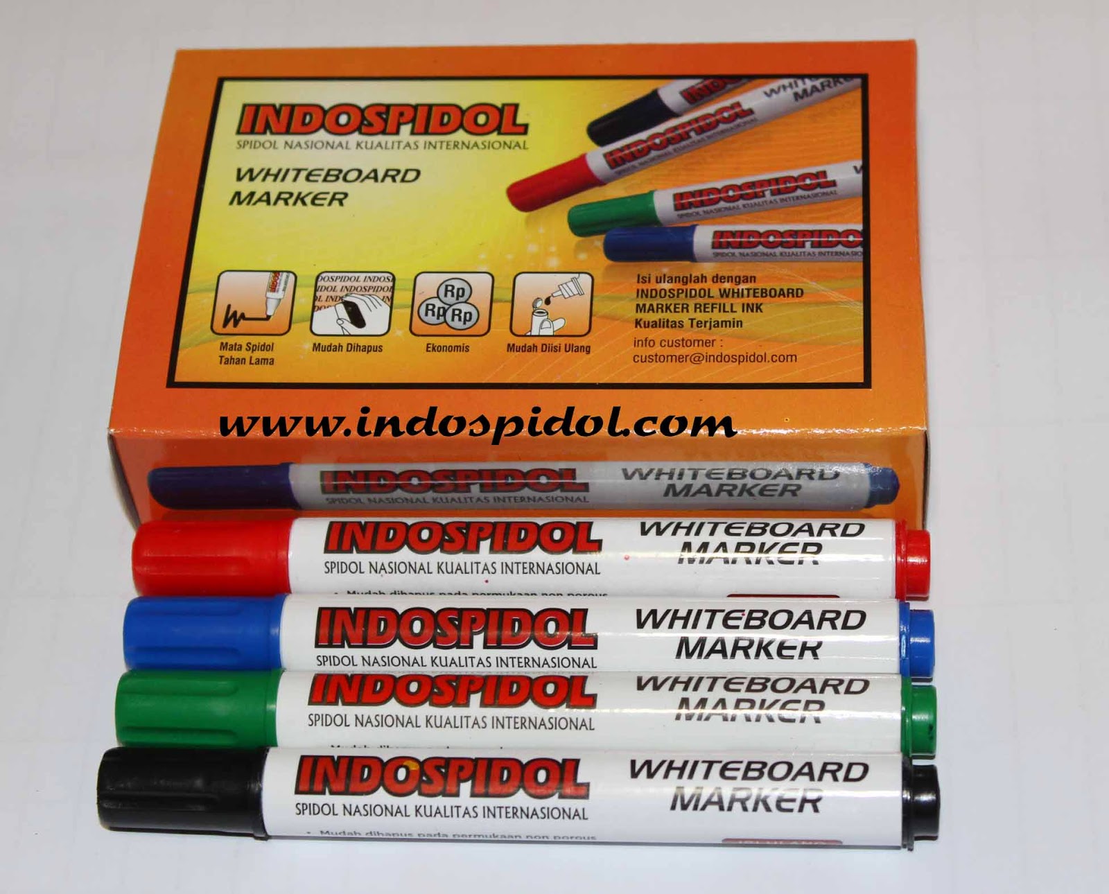 INDOSPIDOL Spidol Whiteboard dan Tinta Spidol Whiteboard Murah dan ...