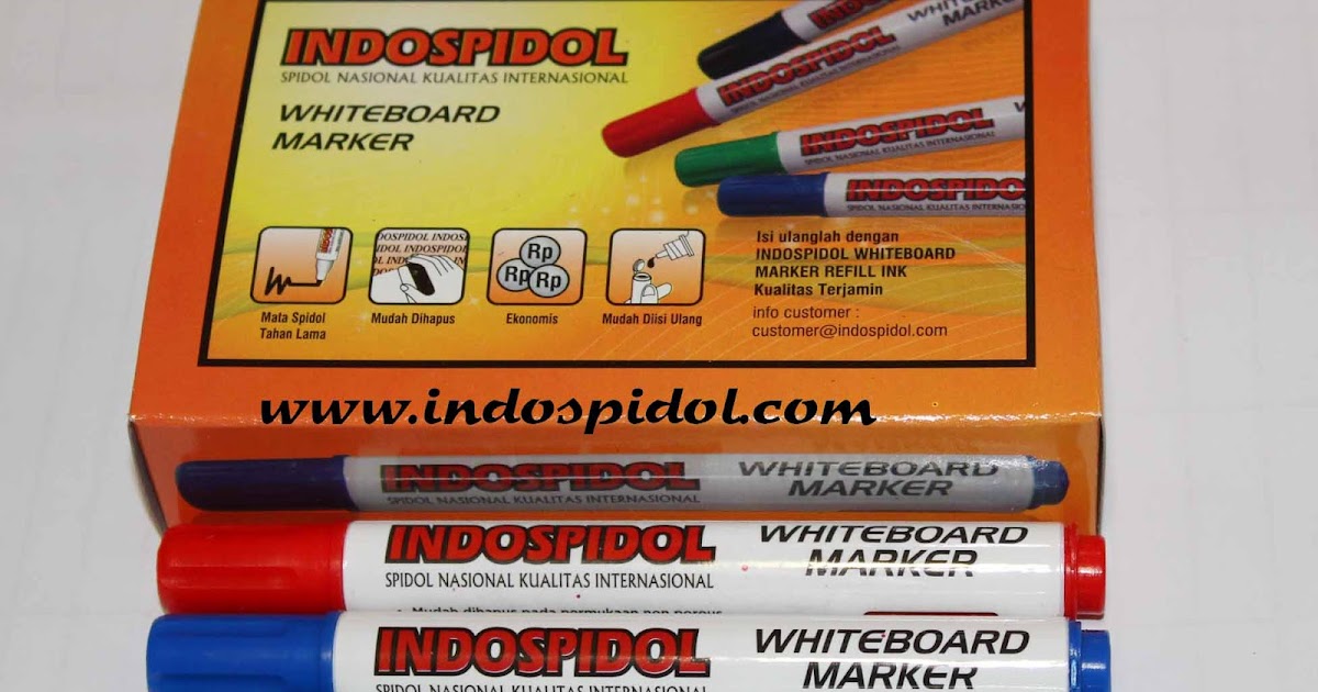 INDOSPIDOL Spidol Whiteboard dan Tinta Spidol Whiteboard Murah dan ...