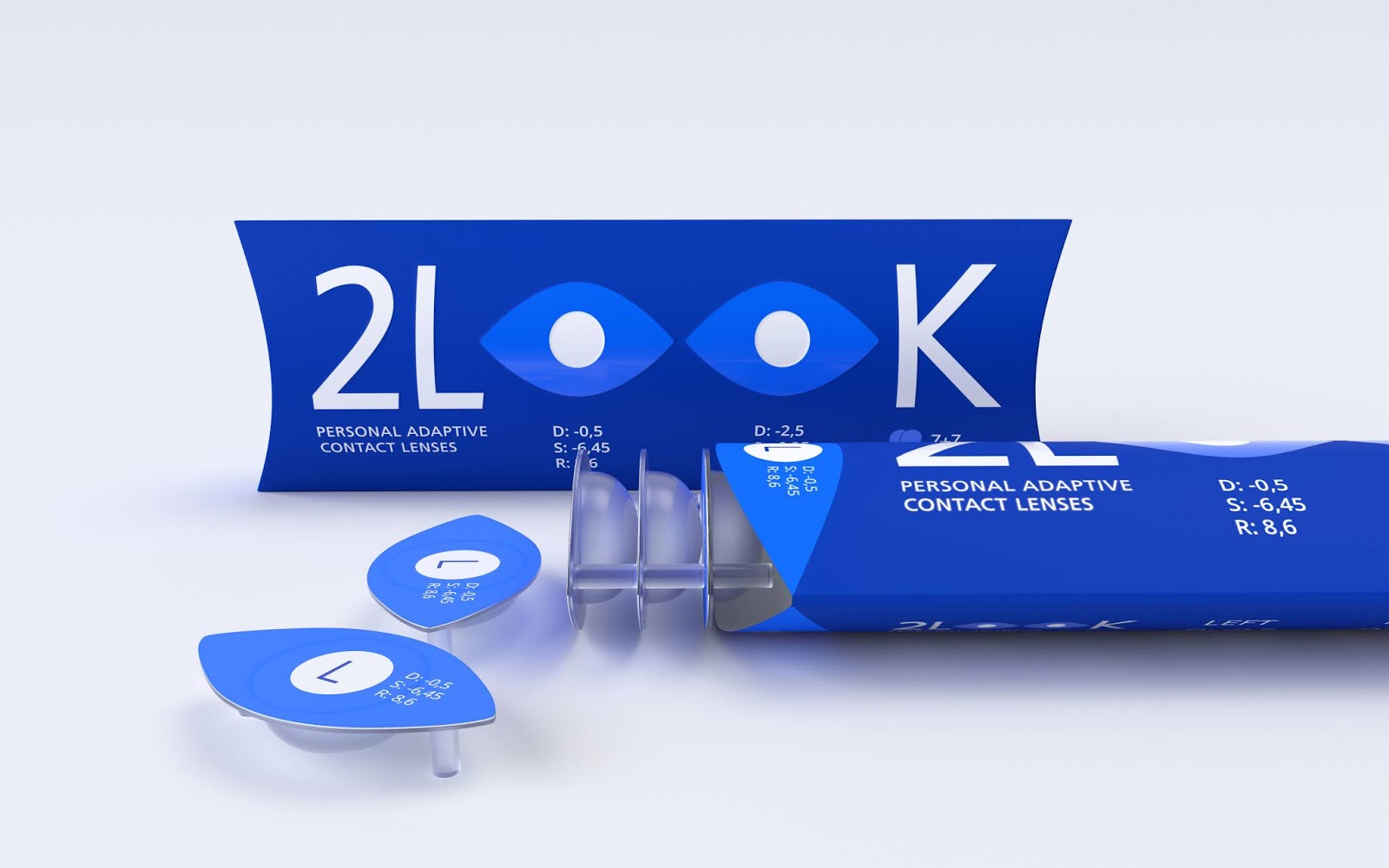 2LOOK: personal adaptive contact lenses – Packaging Of The World