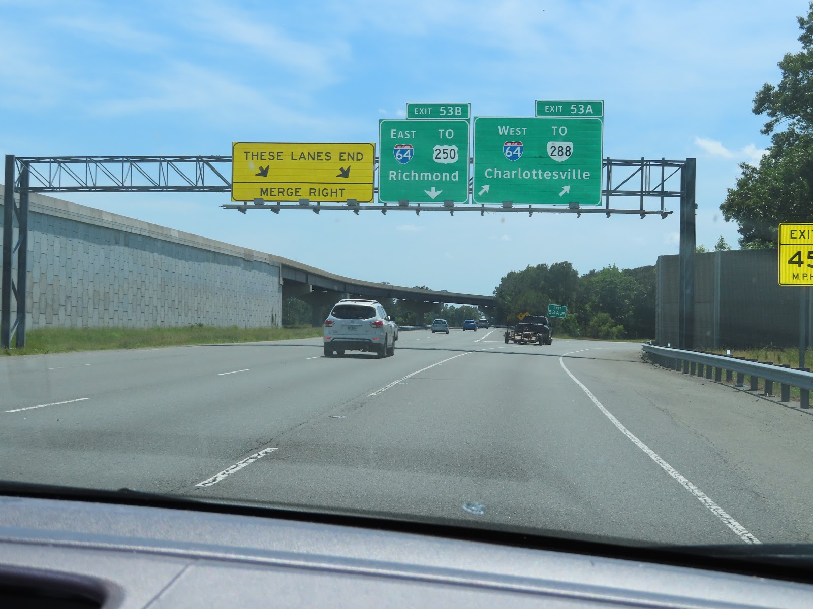 Luke's Signs: Interstate 295 & Interstate 64 - Henrico County, VA