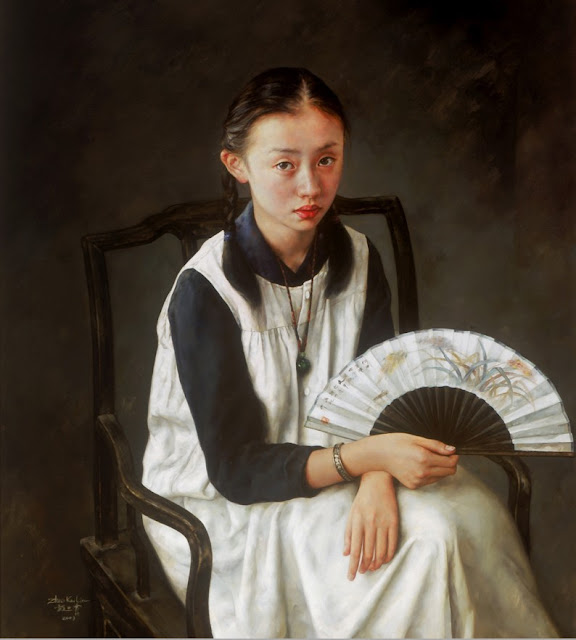 Realism Oil Painting Works by Zhao Kailin | China 1961