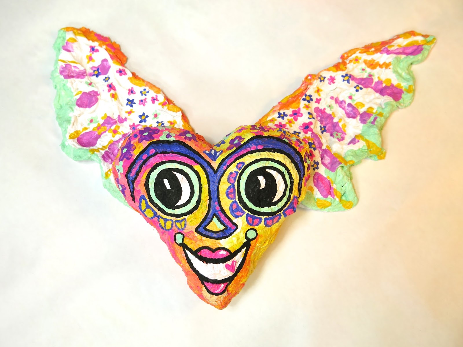 Cassie Stephens: Hearts with Wings Sculptures