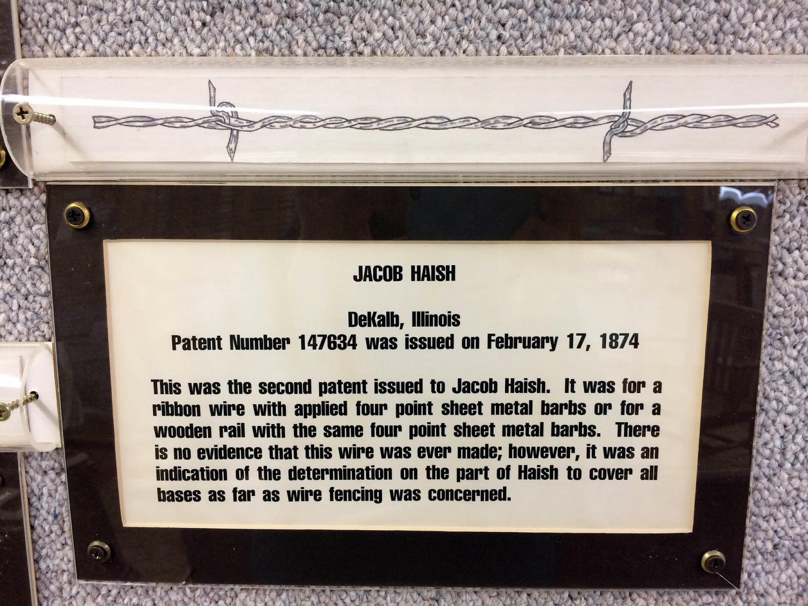 A Twist in History: Jacob Haish at the Devil's Rope Museum