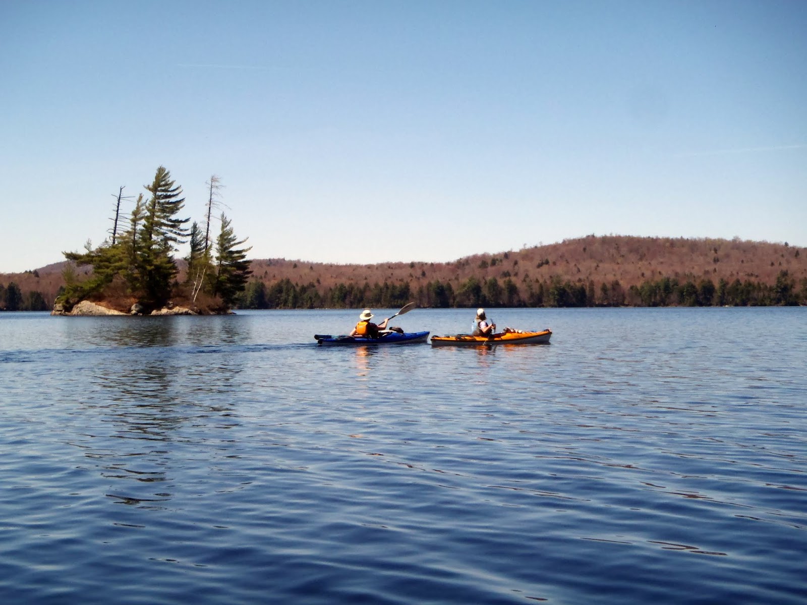LITTLE TUPPER LAKE & ROCK POND & ROUND LAKE canoe camping. Adirondack Park.