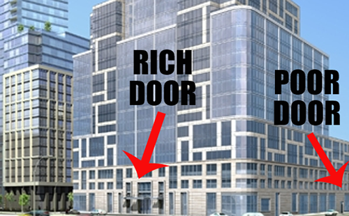 Controversial NYC Building Has Two Doors of Entrance - One for the Rich ...