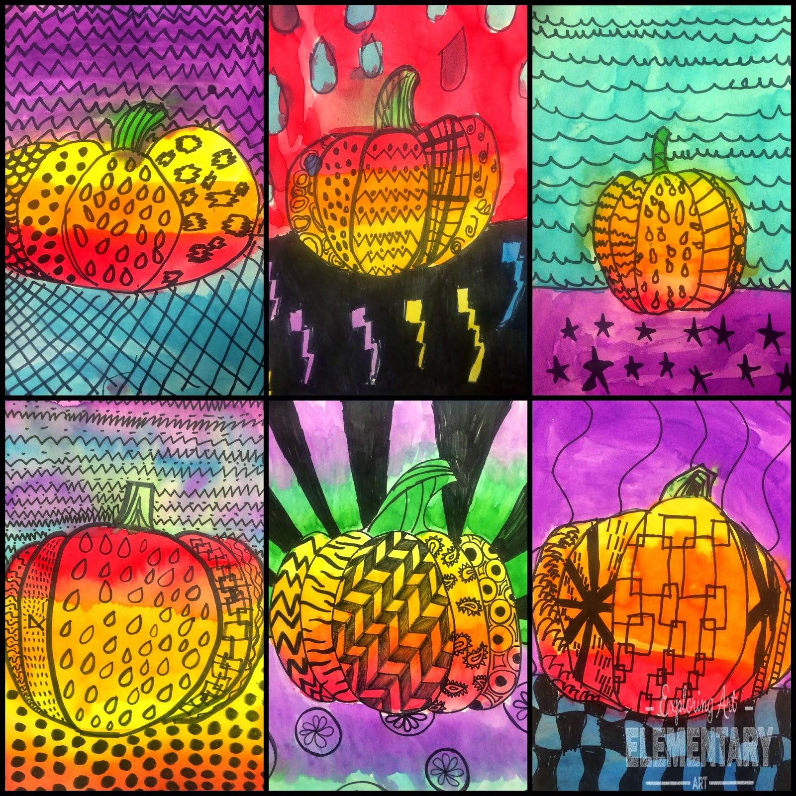 Art. Eat. Tie Dye. Repeat.: Did Someone Say Fall? The Fall Art Edition