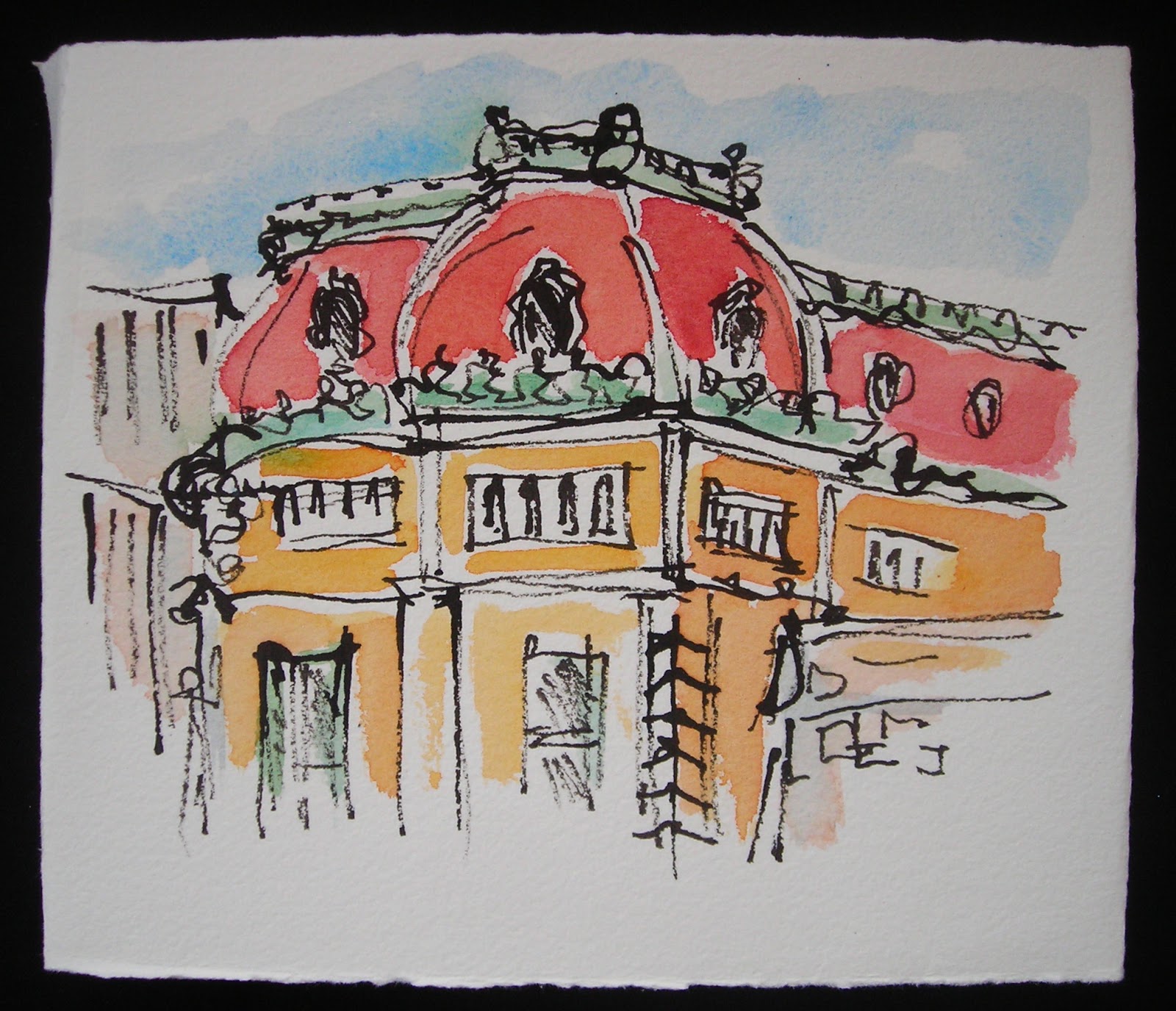 Sketchbook Wandering : Québec City Illustrated