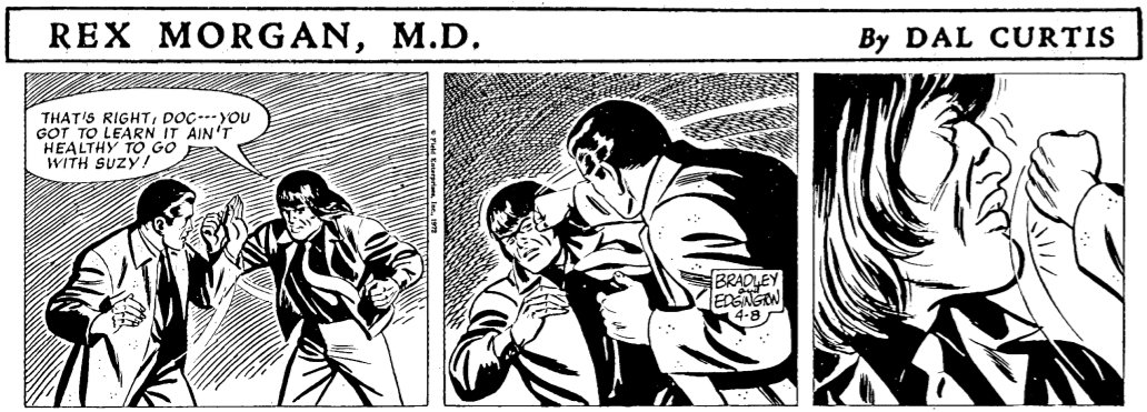 In Search of Rex Morgan, MD: 1972 Comic Strips: A Summary