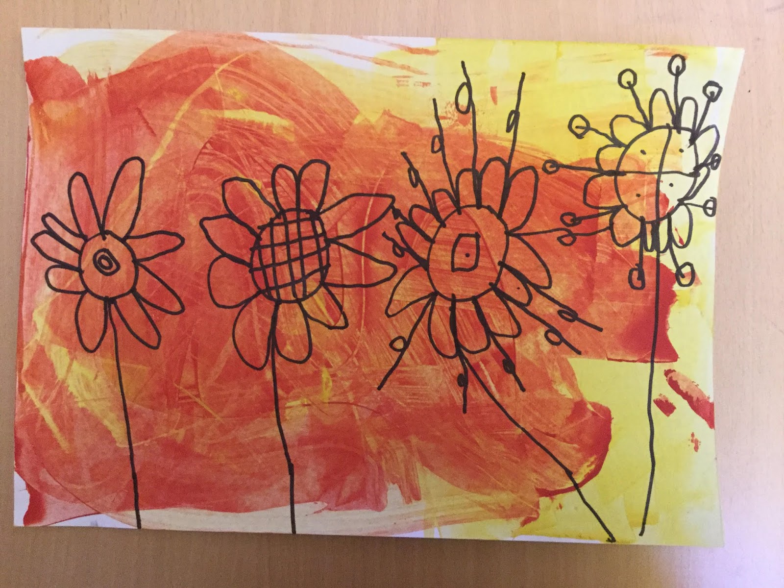 Fleurs graphiques GS