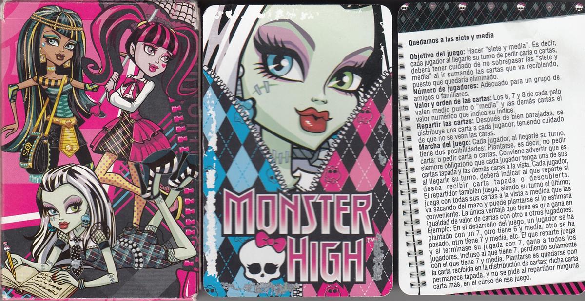 Barajas y Naipes: Monster High 2011