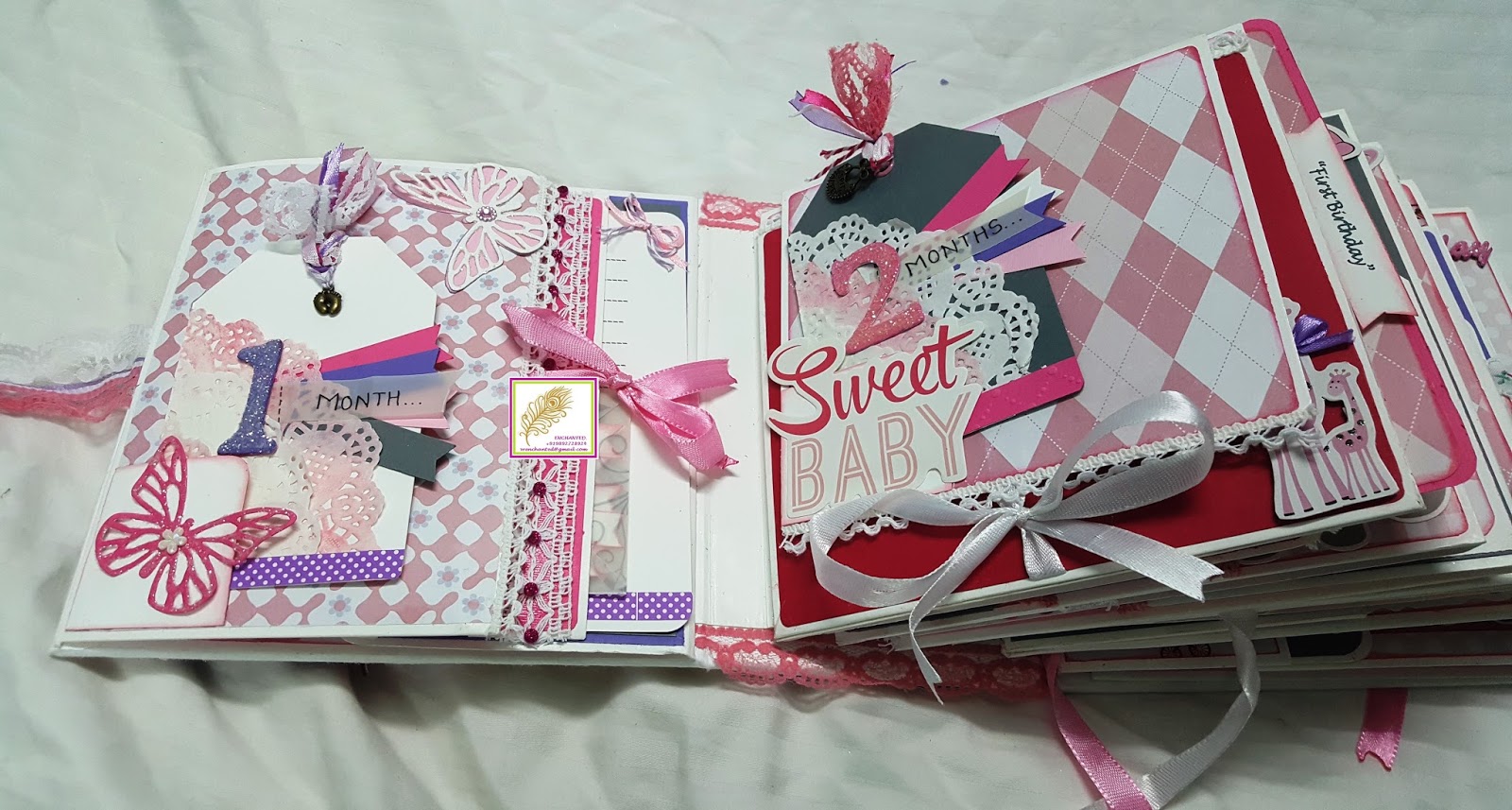 VREnchanted Color, Craft & more....: Baby Girl Mini album featuring ...