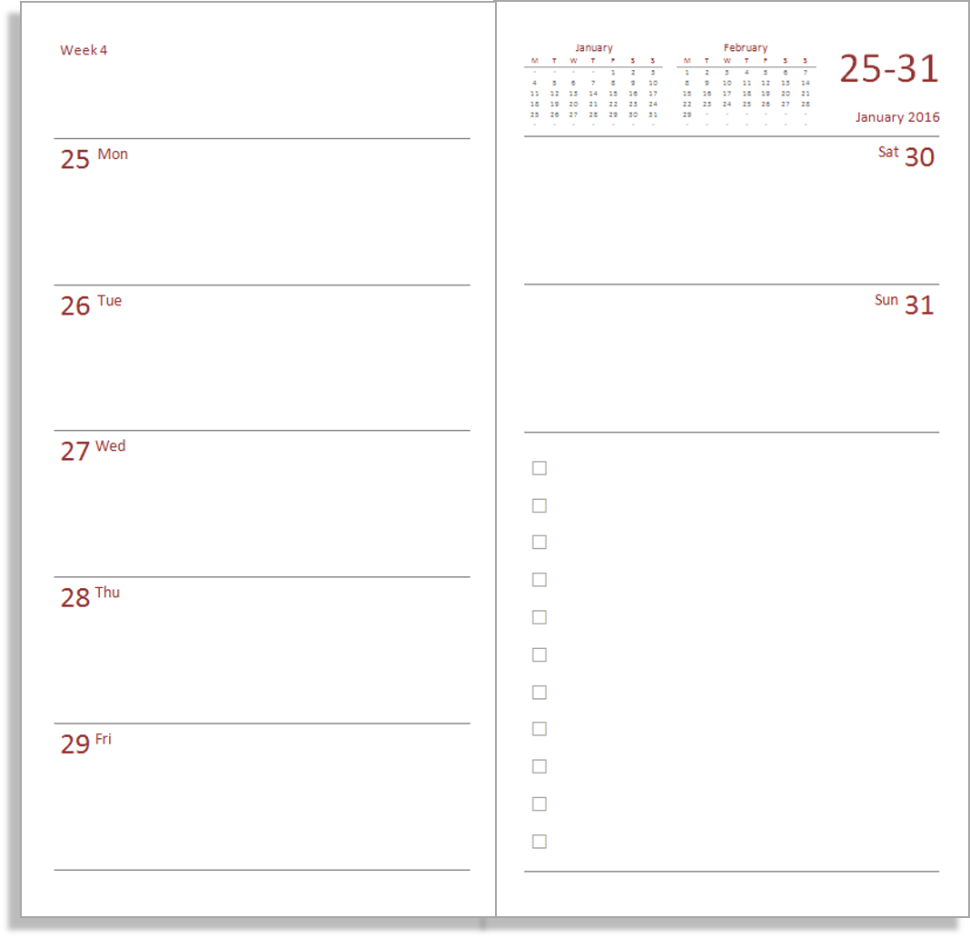 My Life All in One Place: Free Midori diary inserts for 2017: Part 1 ...