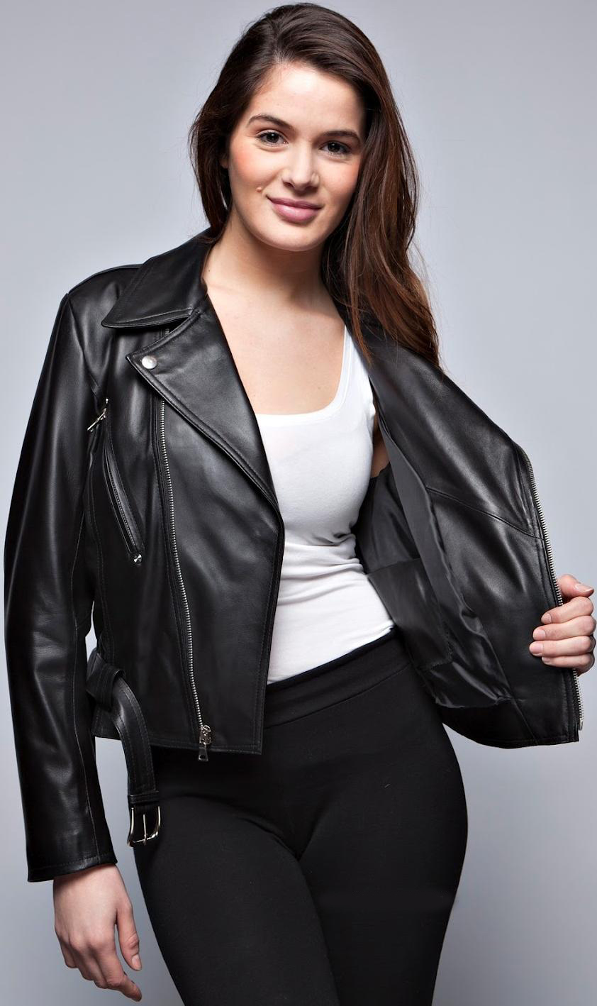 World Latest Fashion Trends: Beautiful Leather Jacket For Women New ...