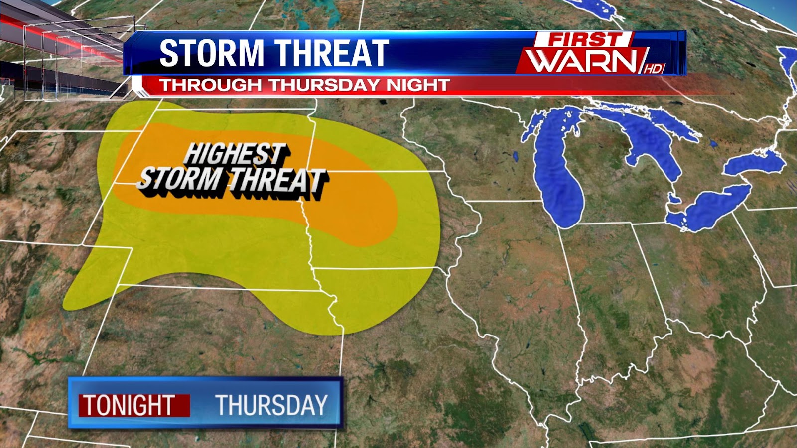 First Warn Weather Team: Severe Threat Continues for Thursday