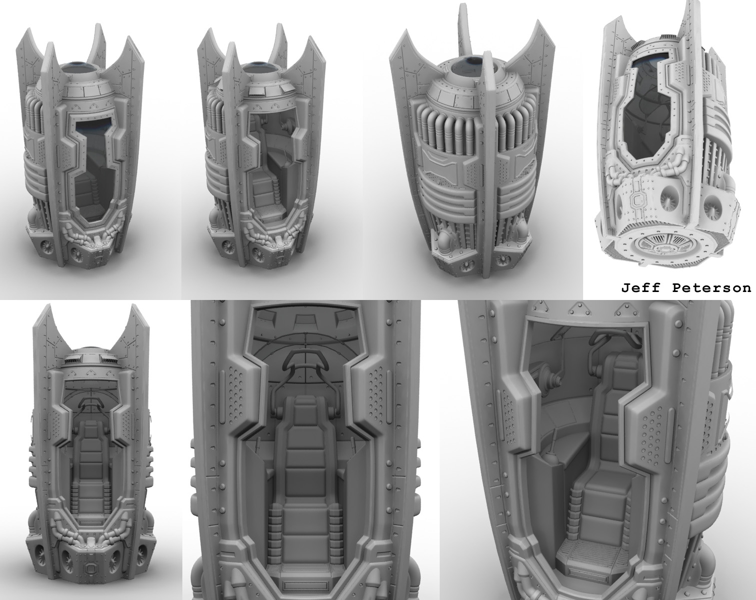 Jeff Peterson 3d Artist: escape pod