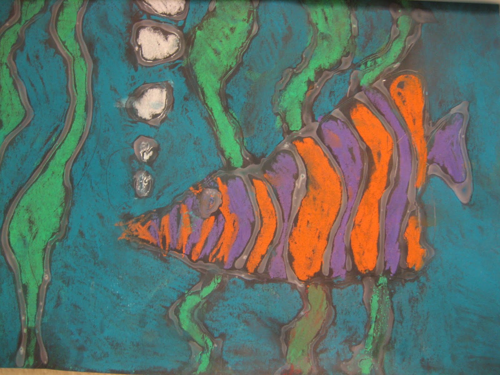 Creations from Young Minds: Second Grade: Batik Fish