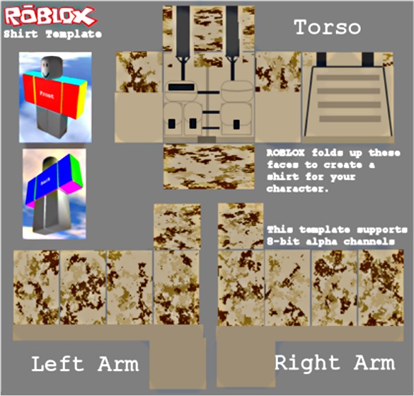 Roblox bdu template - upottennis