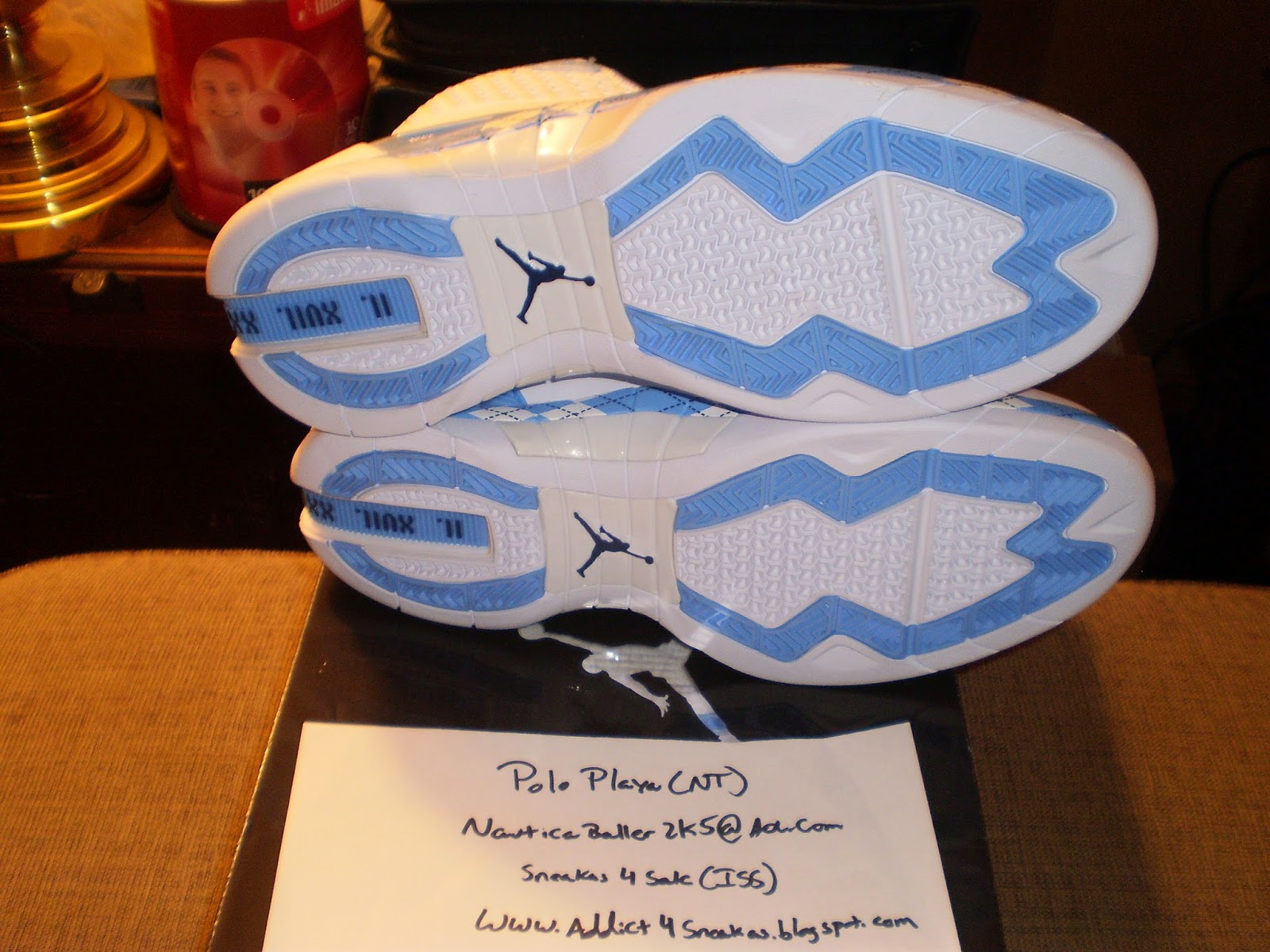addict4sneakas: SOLD--DS 2008 Air Jordan XV SE UNC sz 11 $175.00