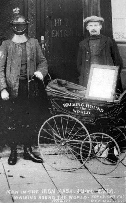 Bear Alley Books: Iron Mask:Harry Bensley's "Walking Round the World" Hoax