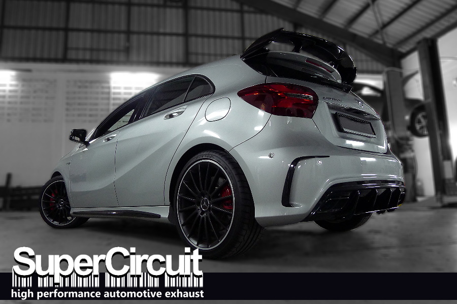 SUPERCIRCUIT Exhaust Pro Shop: Mercedes-AMG A45 Downpipe