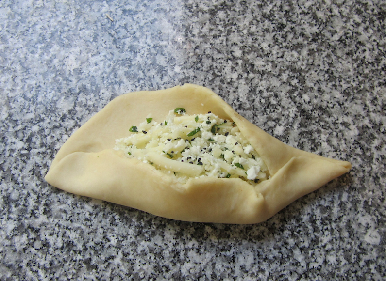 Food Lust People Love: Fatayer Jebneh - Arabic Cheese Pies #BreadBakers