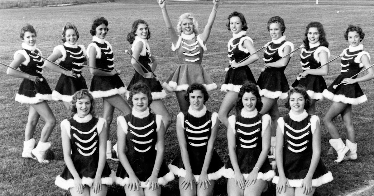 THE LANCASTER ARCHIVE: Lancaster High School Majorettes - 1950s