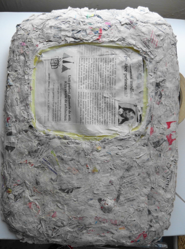 Ildi's papier mache: finally some paper mache