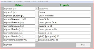 Ojibwe Language and More: Week 1: Free Online Ojibwe Language Dictionary
