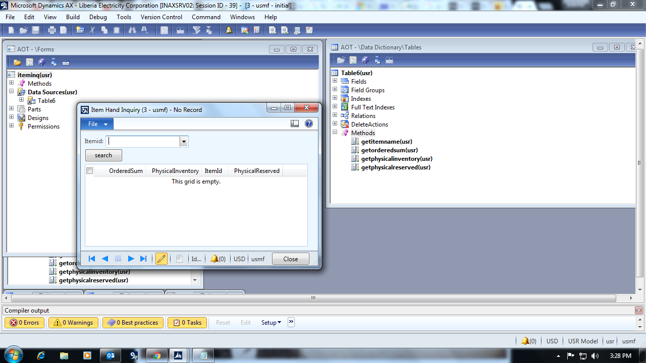 Basics of Axapta: 2016