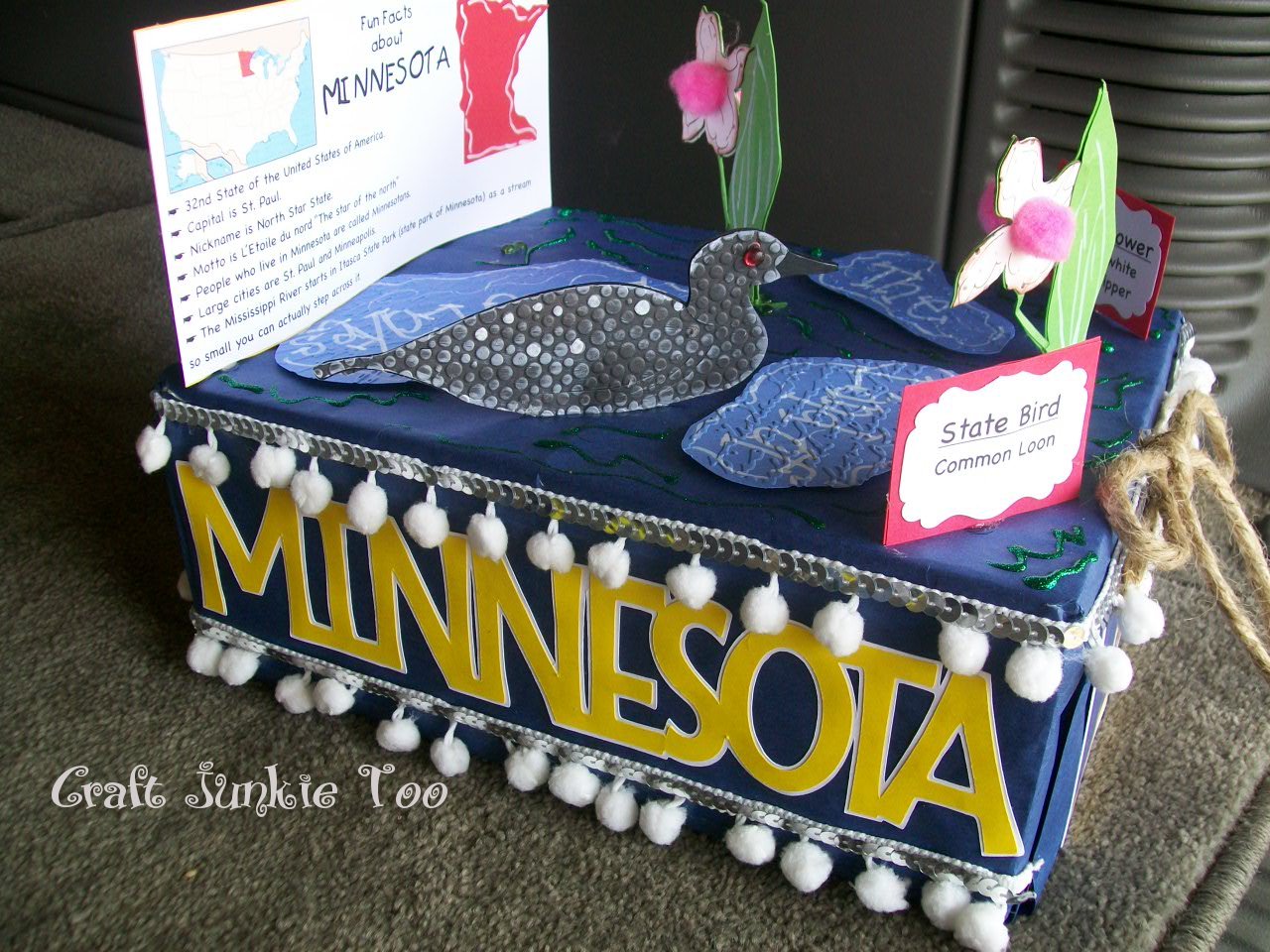 Minnesota State Float for 5th Grade! ~ {Country Charm} by Tracy