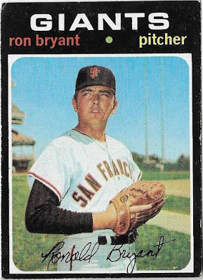 Topps 1971: no. 621 - ron bryant