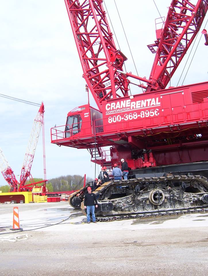 Industrial History: Crane load testing