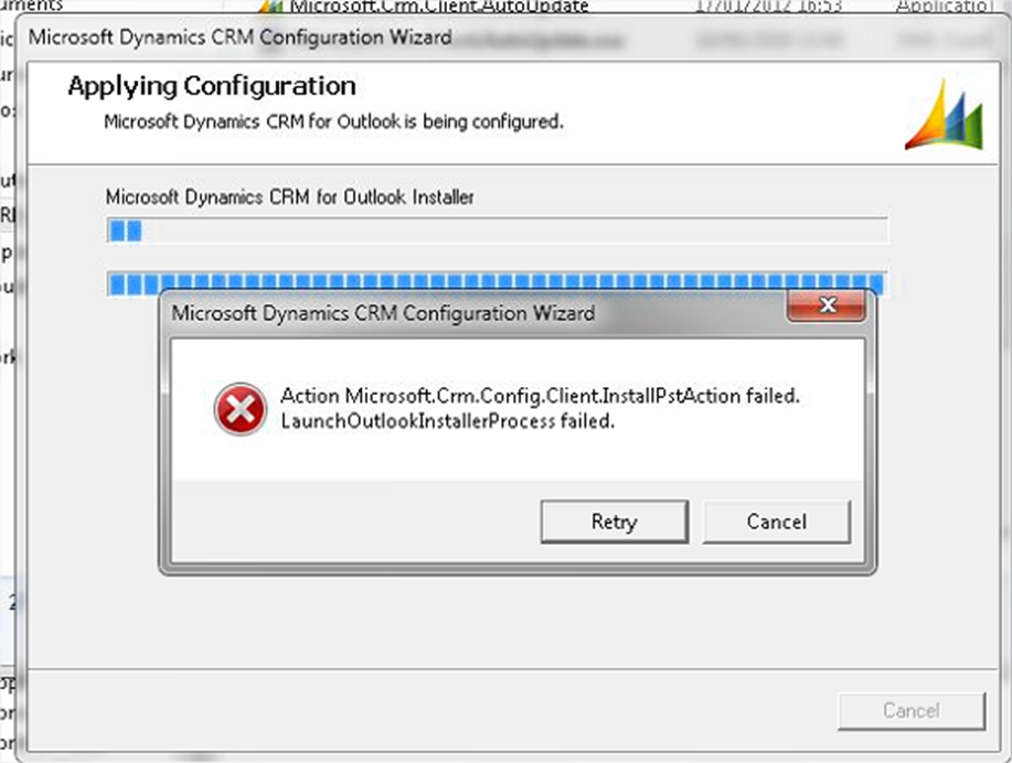 Tny CRM: Dynamics CRM 4.0 Configuration error message - Action ...